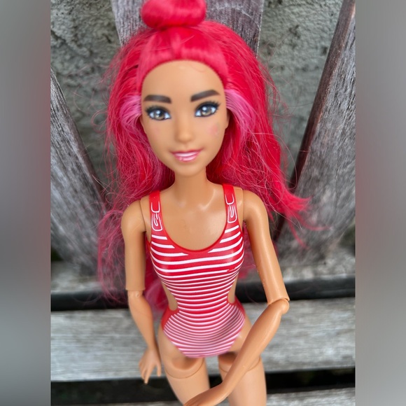 Toys | Barbie Pop Reveal Doll Toy Red Hair Mattel Jointed | Poshmark